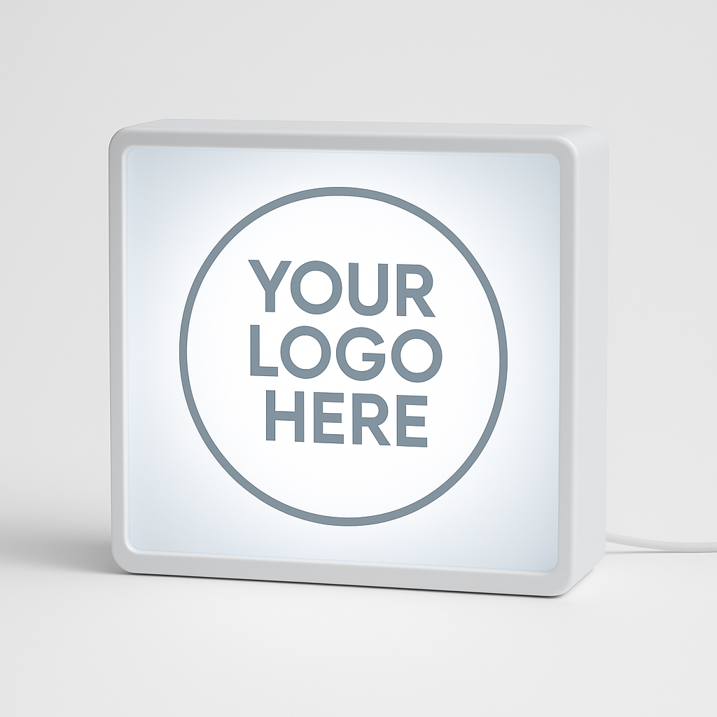 Custom LED Lightbox – Add Your Logo – GM 3D Print